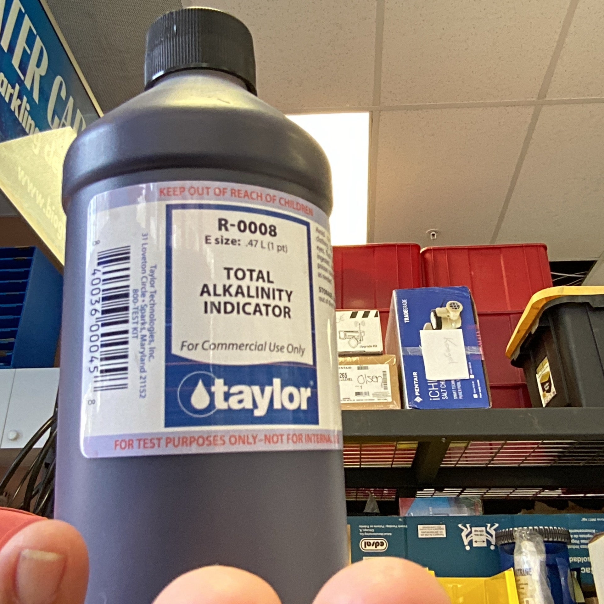 R-0008-E Total Alkalinity Reagent 16 oz | Pool City